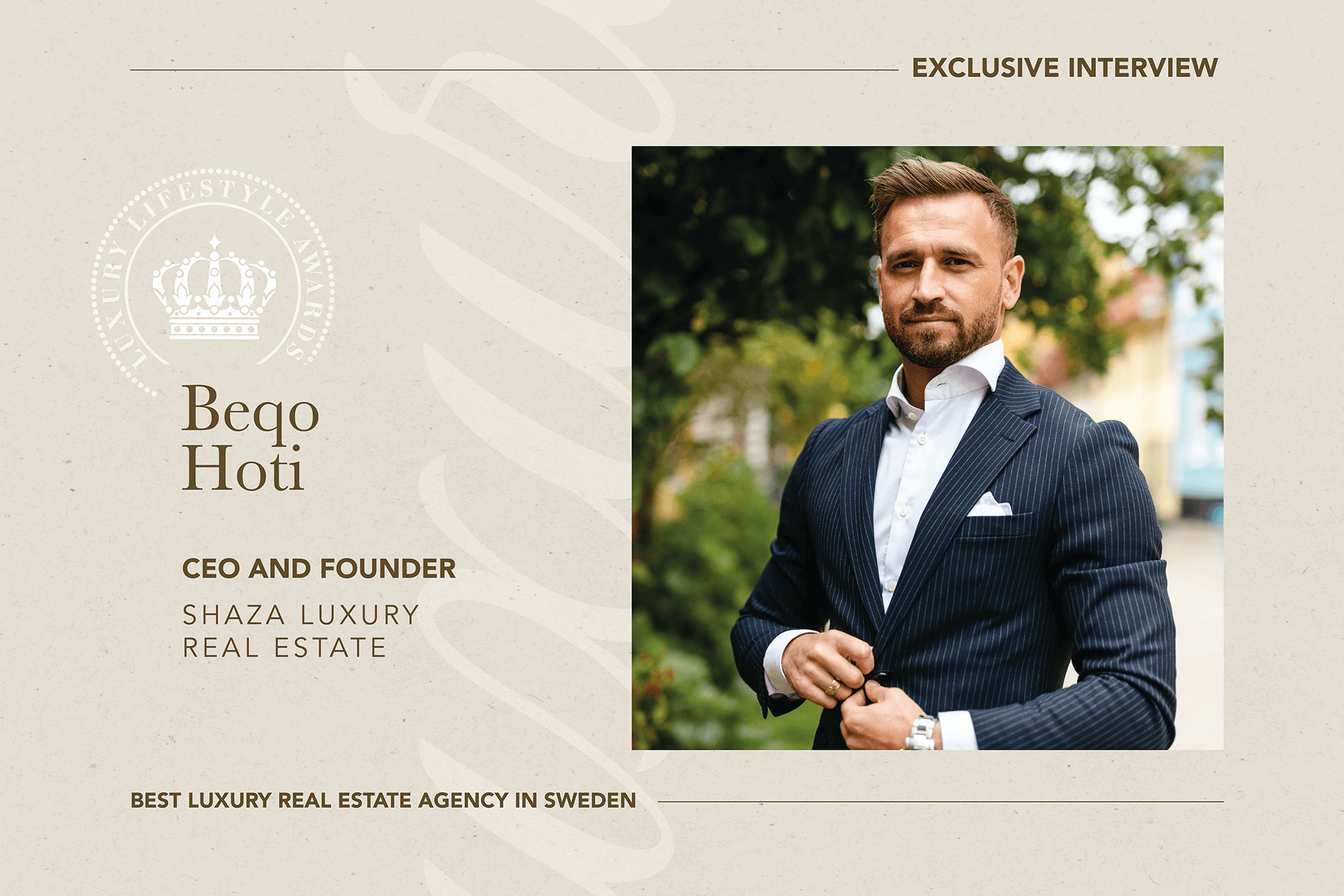 Shaza Luxury Real Estate: Pionier in der Luxusvermittlung - PRESTIGE MAGAZIN